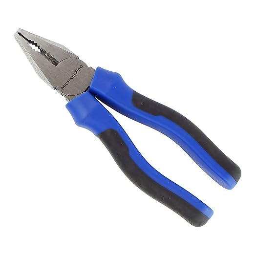 MichaelPro 7-Inch Combination Plier, Professional Grade Side Cutting P ...