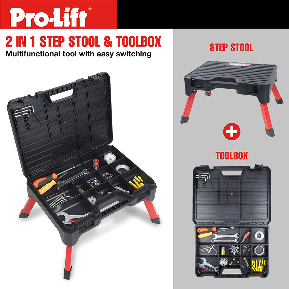 Pro-Lift Portable Storage Step Stool– MVP Super Store