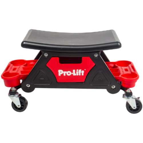 Pro-Lift Mechanics Stool with Wheels - Heavy Duty Roller Creeper Seat ...